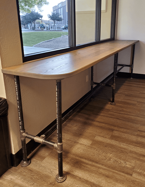 Custom Black Iron Piping in Phoenix, Arizona